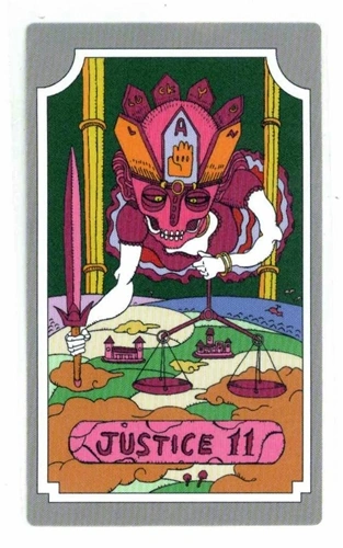 Image - JoJo Tarot 11 - Justice.png | JoJo's Bizarre Encyclopedia ...