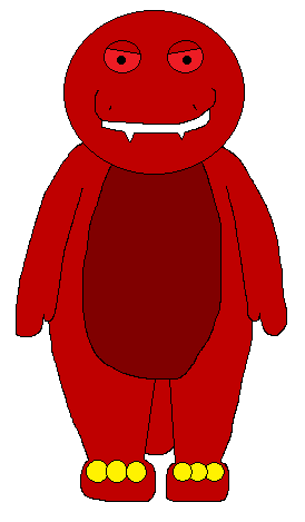 Demon Barney the Dinosaur | Joey Slikk Alt Wiki | Fandom