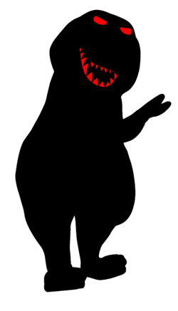 Dark Barney the Dinosaur | Joey Slikk Alt Wiki | Fandom