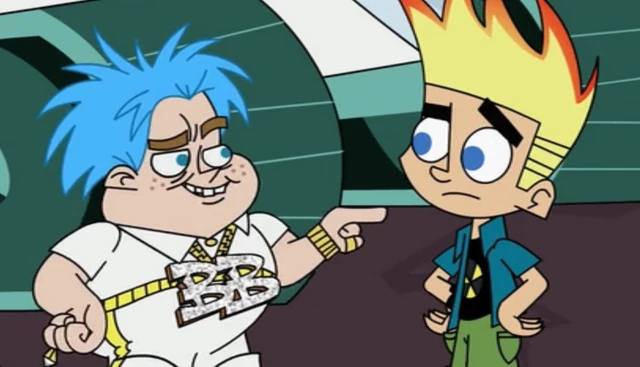 Image - Blue-Haired Bling Bling Boy.png | Johnny Test Wiki | FANDOM ...