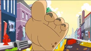 Johnny's Left Foot | Johnny Test Wiki | Fandom