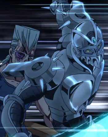 Silver Chariot | Wiki Jojopedia | Fandom