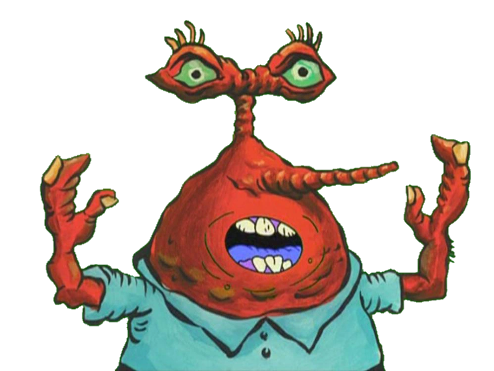 Meneer Krabs Png
