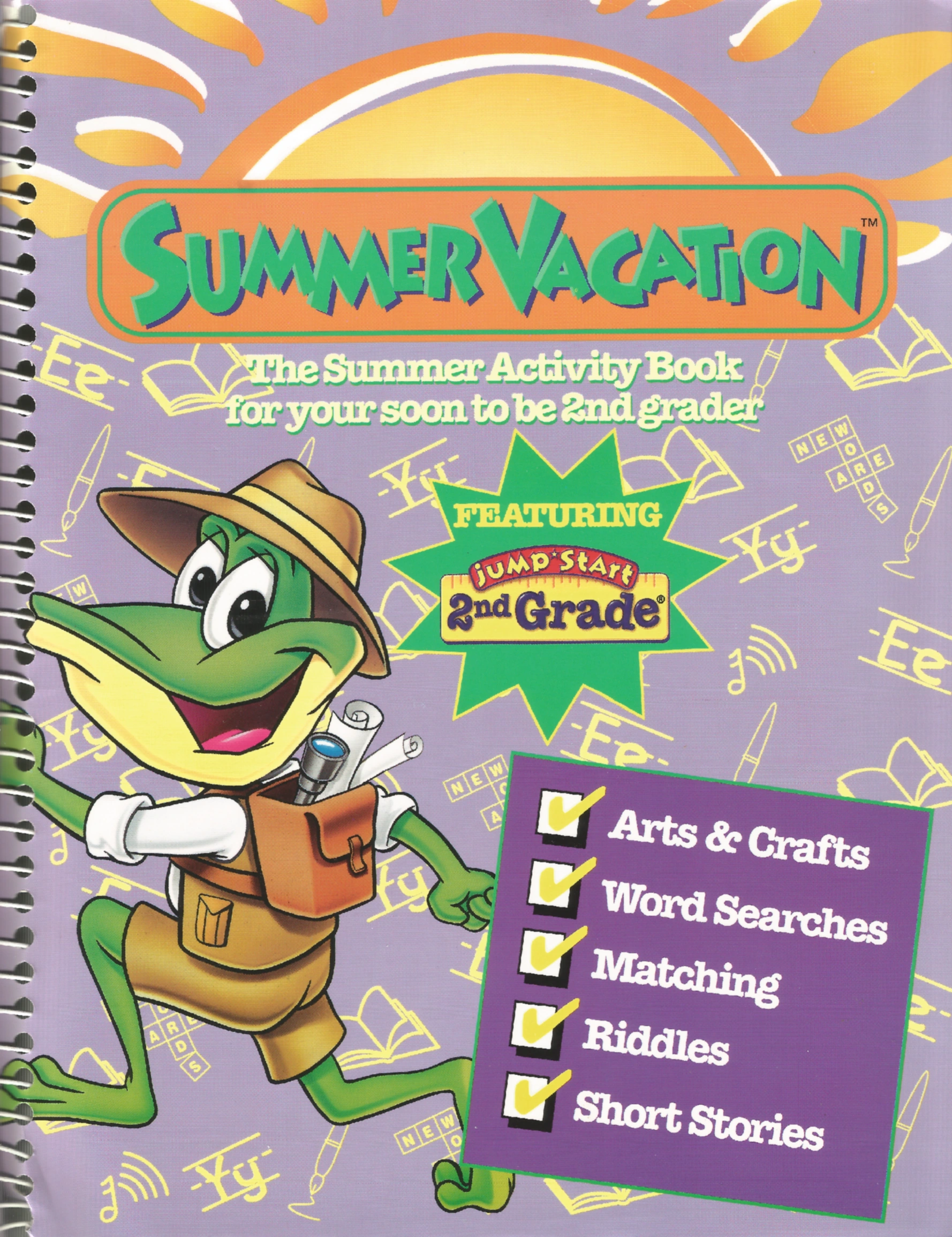 JumpStart Summer Vacation Activity Book for 2nd Grade | JumpStart Wiki ...