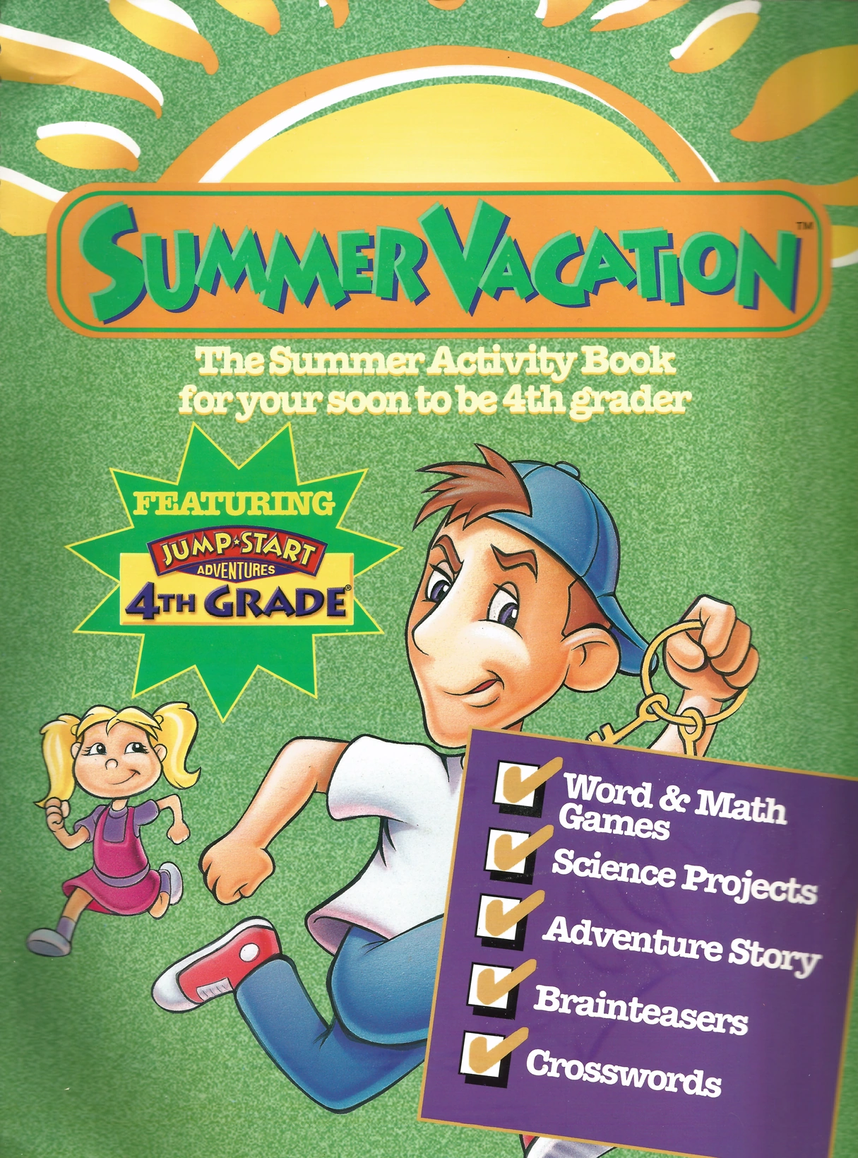 JumpStart Summer Vacation Activity Book for 4th Grade | JumpStart Wiki ...
