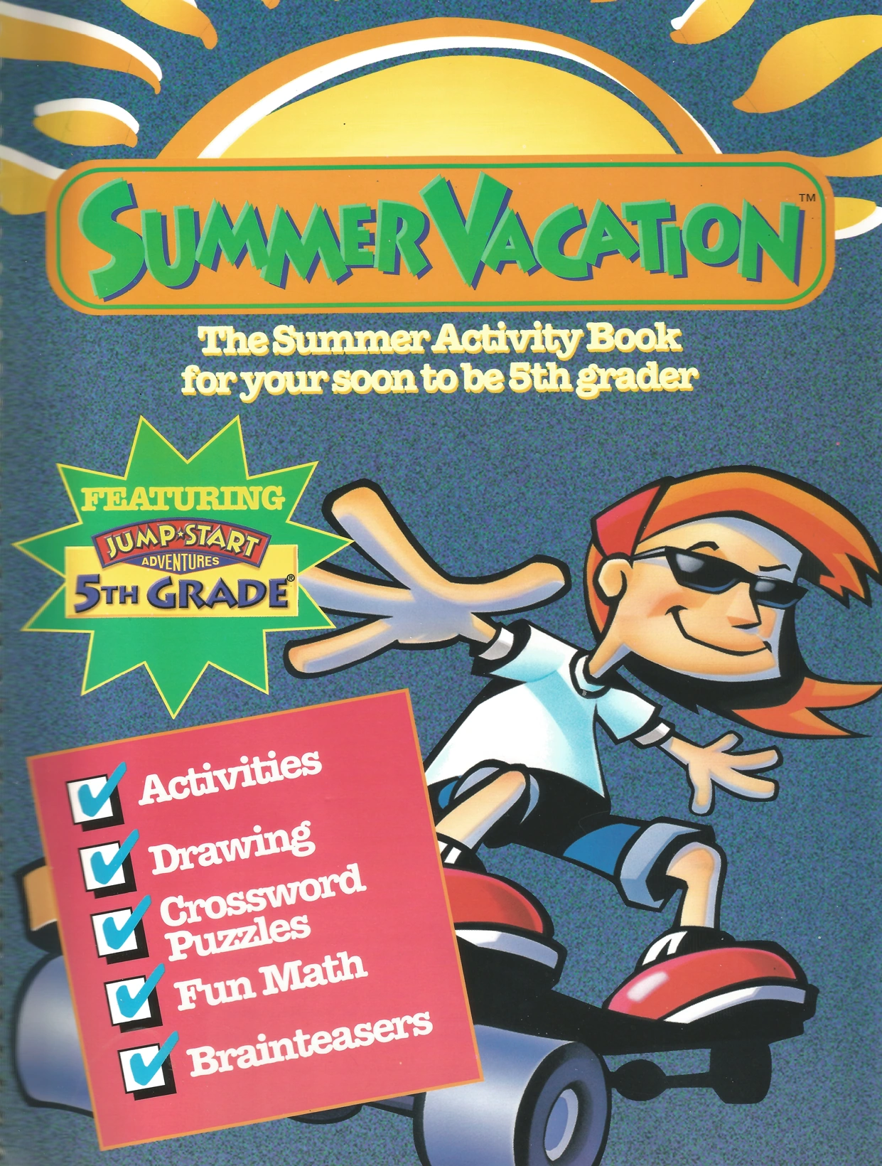 JumpStart Summer Vacation Activity Book for 5th Grade | JumpStart Wiki ...