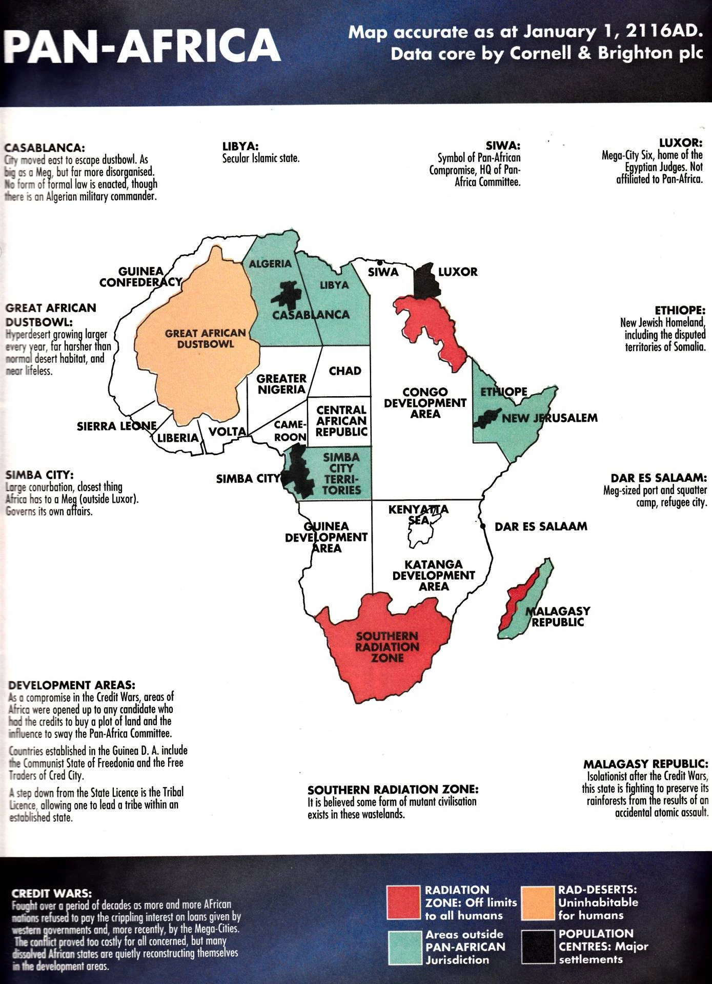 Pan-African nations | Judge Dredd Wiki | Fandom