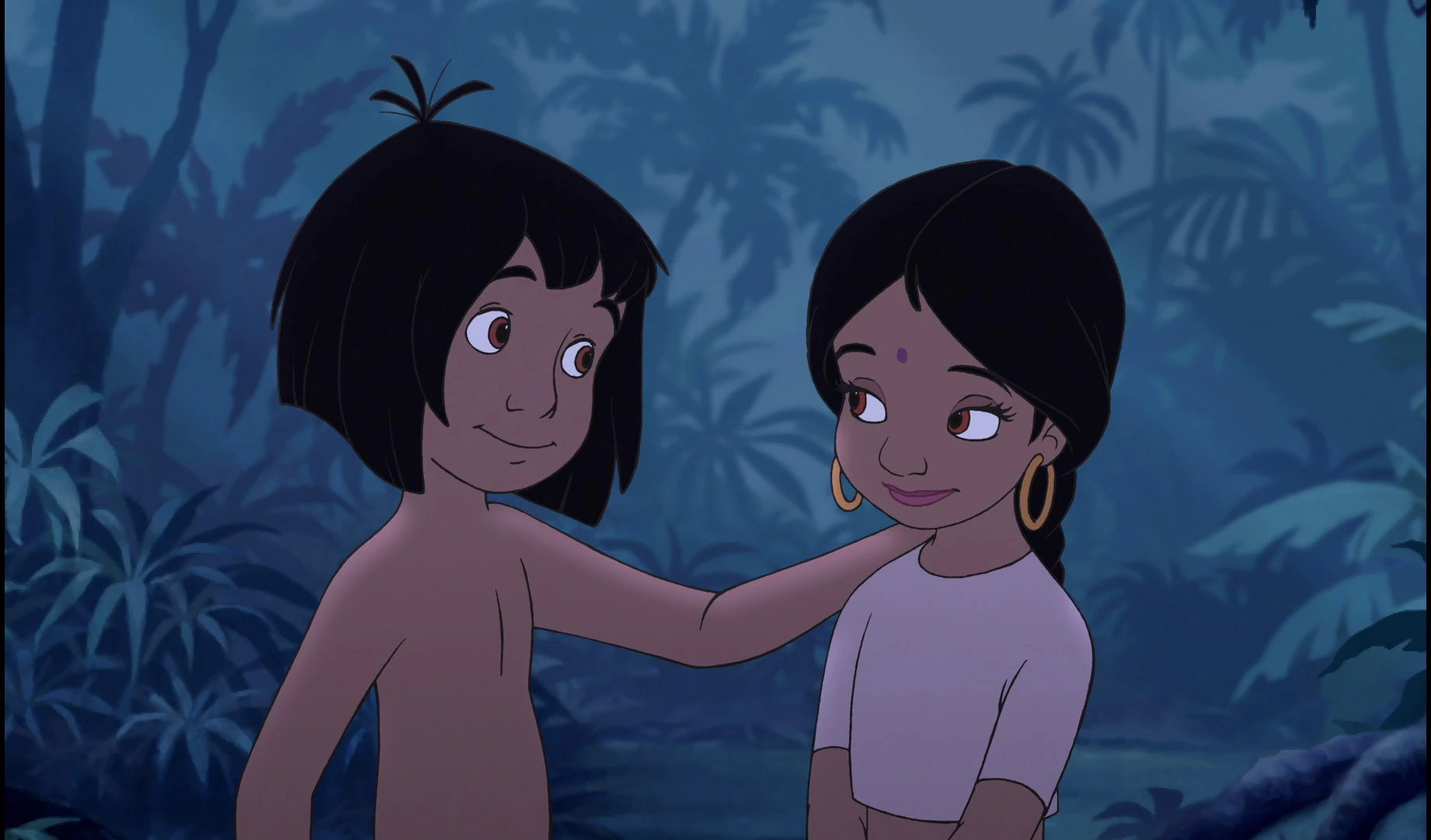 Image - Mowgli and Shanti are best friends.jpg | Jungle Book Wiki ...