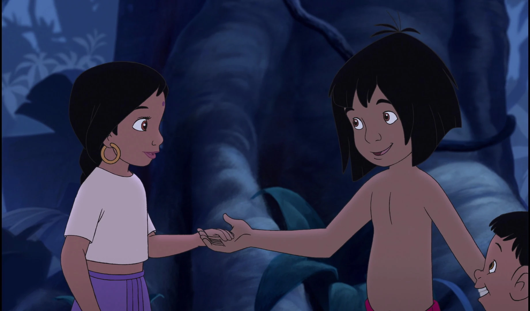 Image - Mowgli is going to race Shanti and Ranjan back to their parents ...