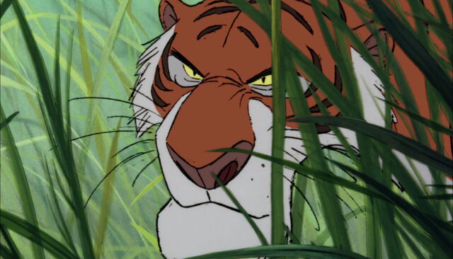 Image Shere Khan The Tiger Is Sneaking In The Tall Long Grass Jungle Book Wiki Fandom