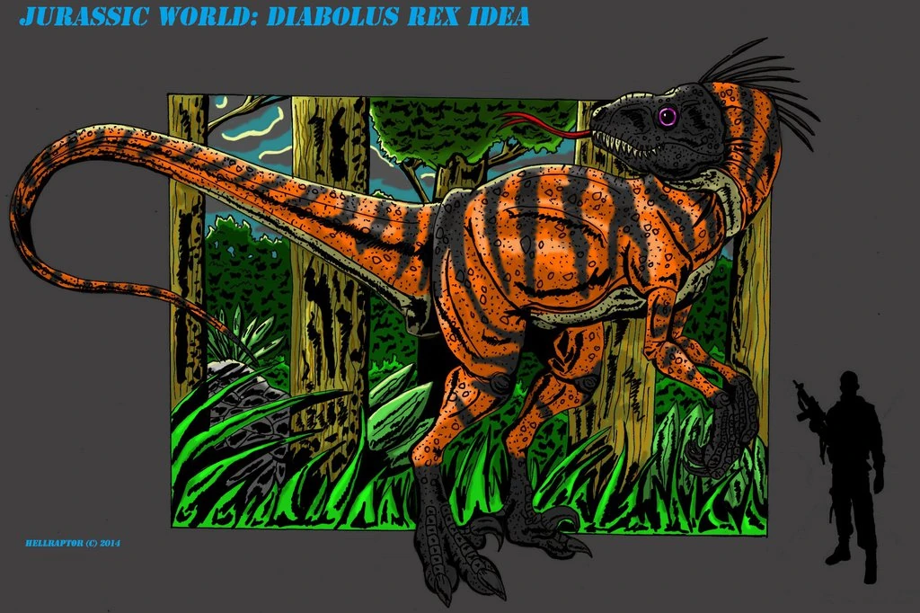 Obraz - Jurassic world diabolus rex v 01 by hellraptor-d7j7ay1.jpg ...