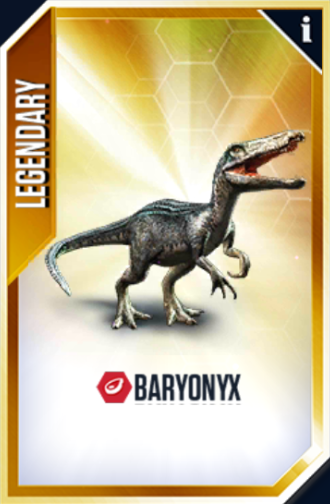 Baryonyx Jurassic World The Mobile Game Wikia Fandom