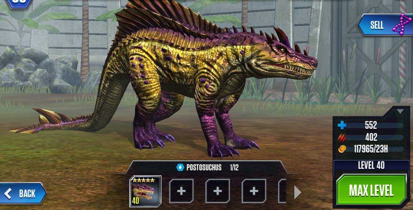 Postosuchus Jurassic World The Mobile Game Wikia Fandom