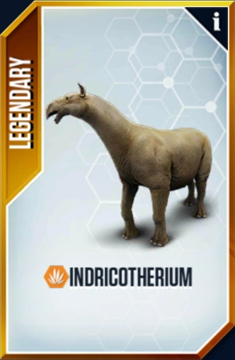 Indricotherium | Jurassic World The mobile game Wikia | Fandom