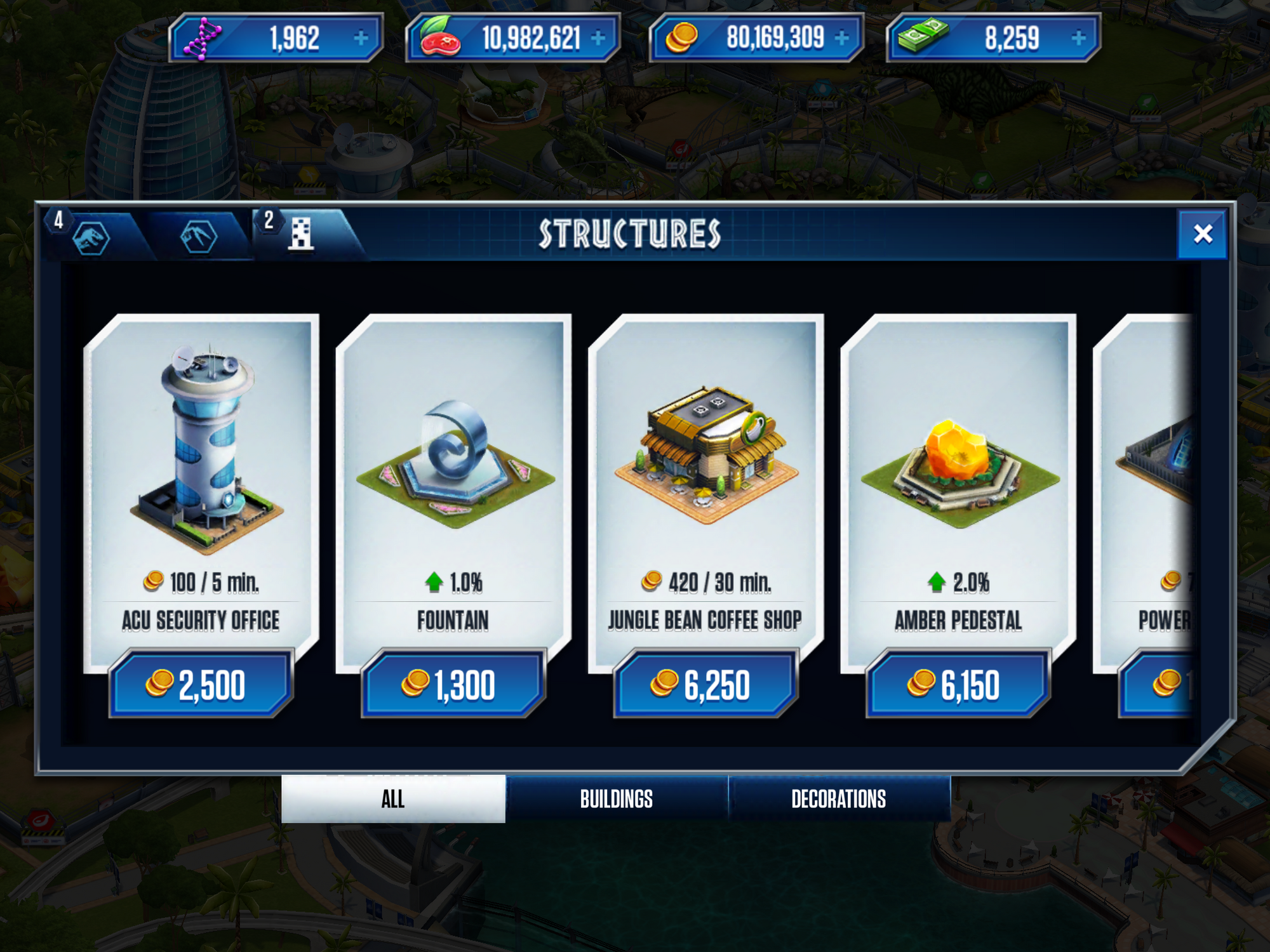 Acu Security Office Jurassic World The Mobile Game Wikia Fandom