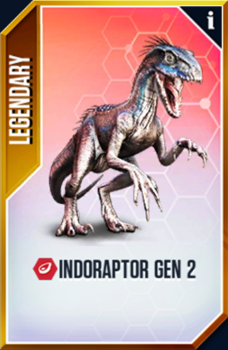 Indoraptor Gen 2 | Jurassic World The Mobile Game Wikia | Fandom