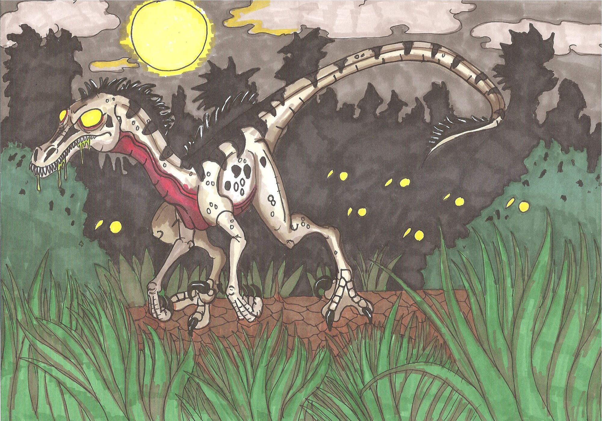 Image Jp Animated Troodon On The Prowl Jurassic Park Wiki