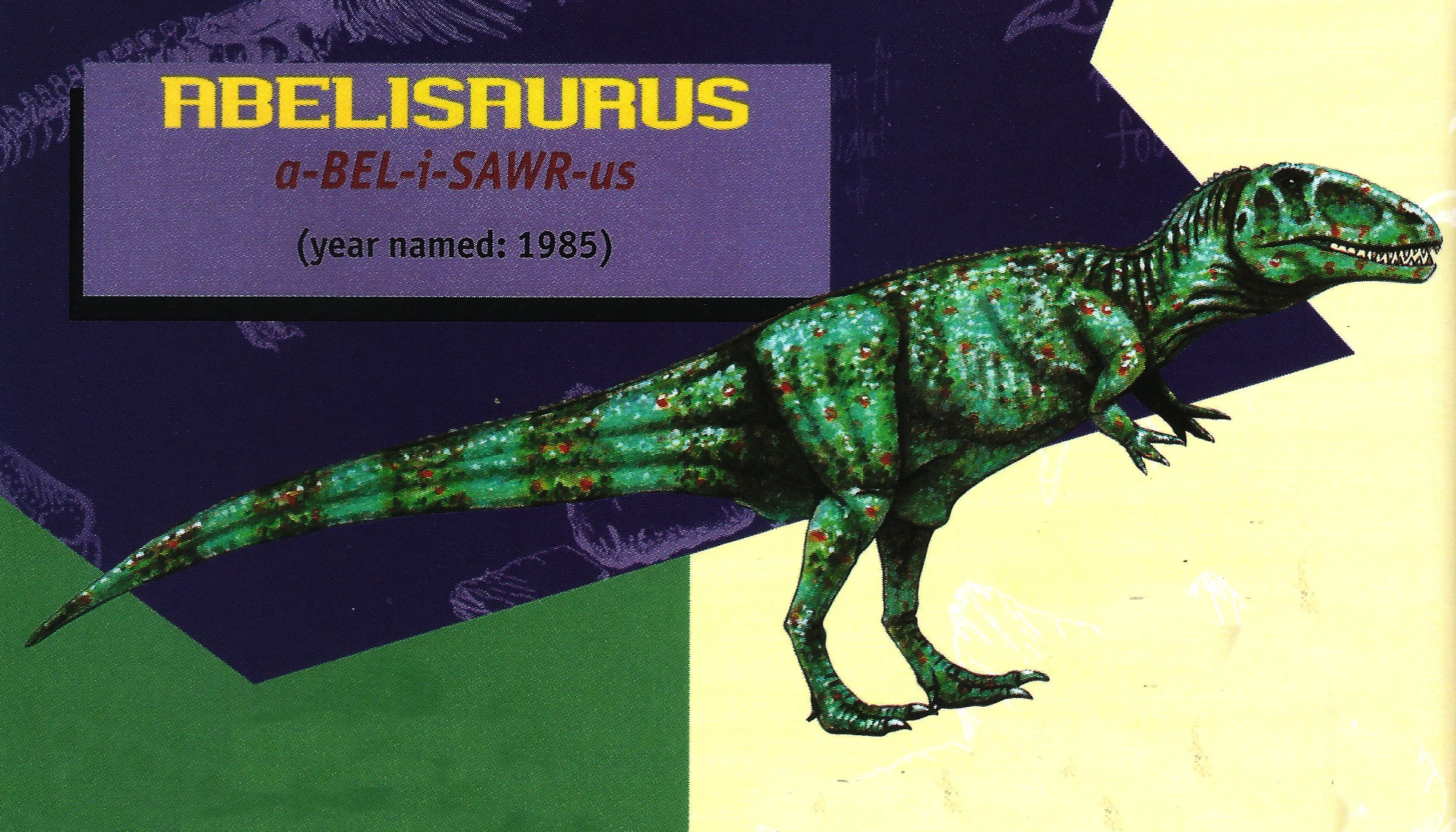 Abelisaurus | Jurassic Park Wiki | Fandom