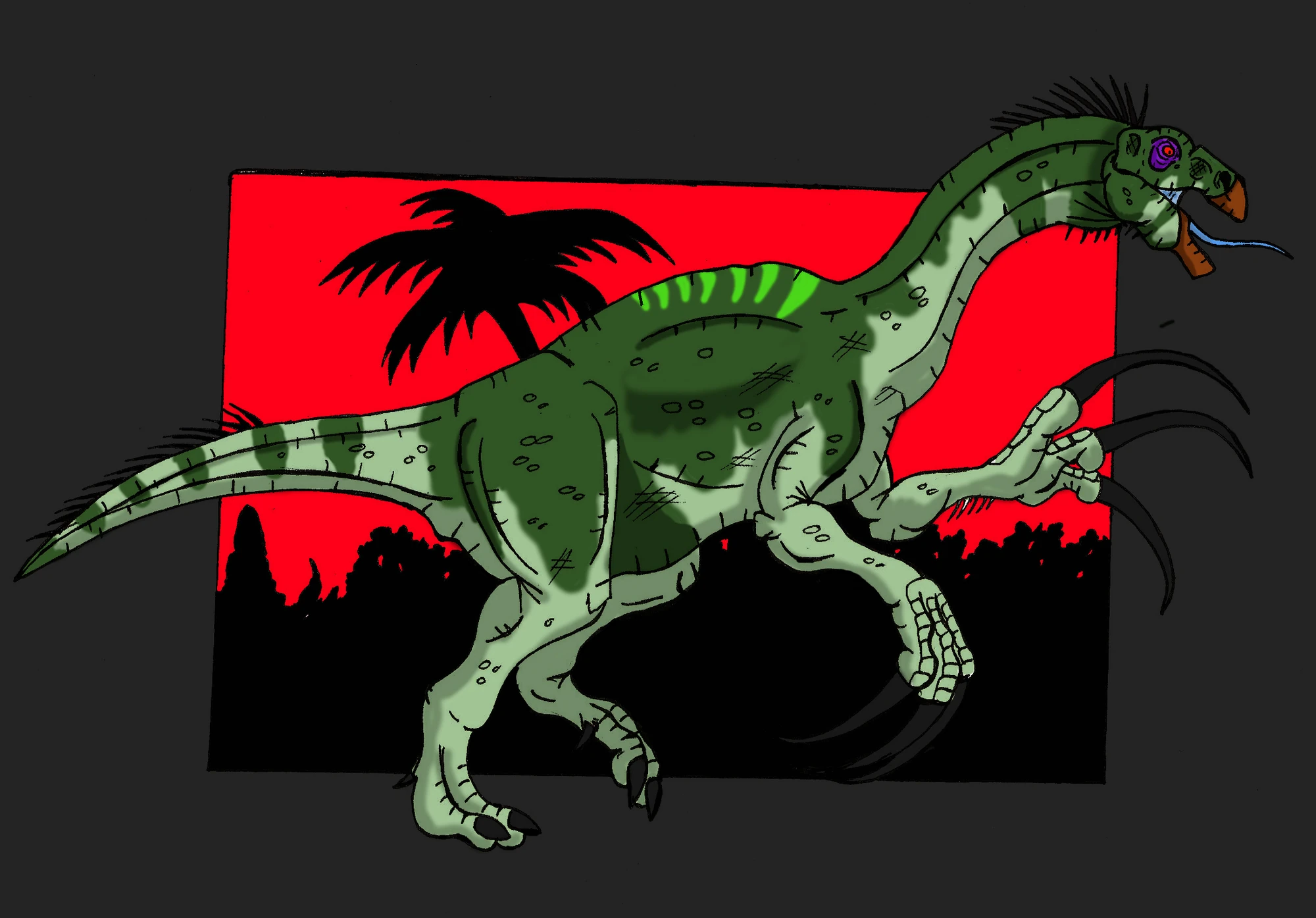 Image - Therizinosaurus Hellraptor.jpg | Jurassic Park wiki | FANDOM ...