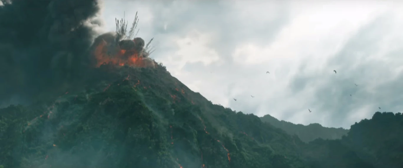 Eruption of Mt. Sibo | Jurassic Park wiki | FANDOM powered by Wikia