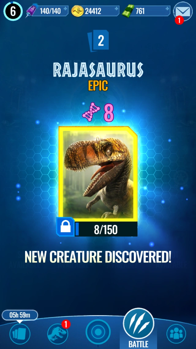 Rajasaurus/JW: A | Jurassic Park wiki | Fandom