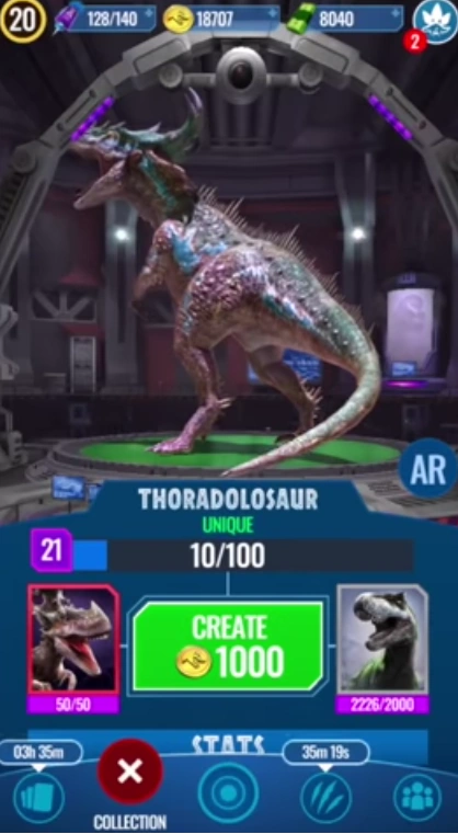 Thoradolosaur | Jurassic Park wiki | FANDOM powered by Wikia