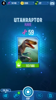 Utahraptor/JW: A | Jurassic Park wiki | Fandom