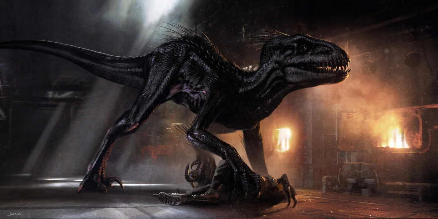 Image - Indoraptor concept art (19).jpg | Wikia Jurassic Park | FANDOM ...