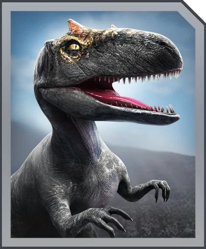 Imagen - Allosaurus card.jpg | Jurassic Park Wiki | FANDOM powered by Wikia