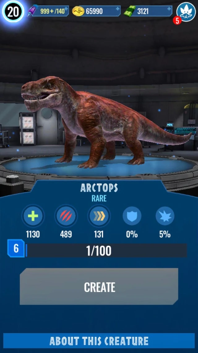 Arctops | Jurassic Park wiki | Fandom