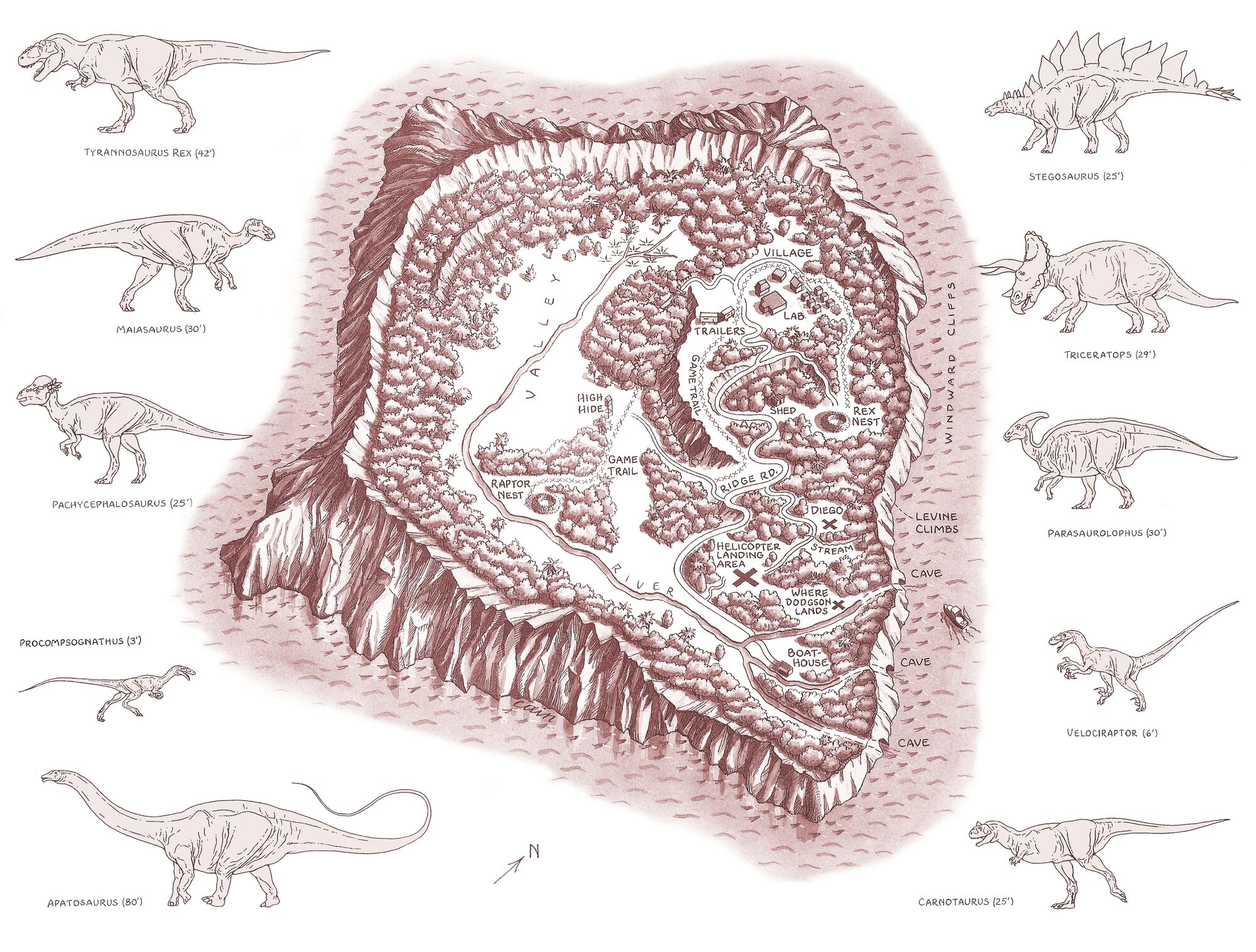 Isla Sorna Novel Canon Jurassic Park Wiki Fandom Powered By Wikia