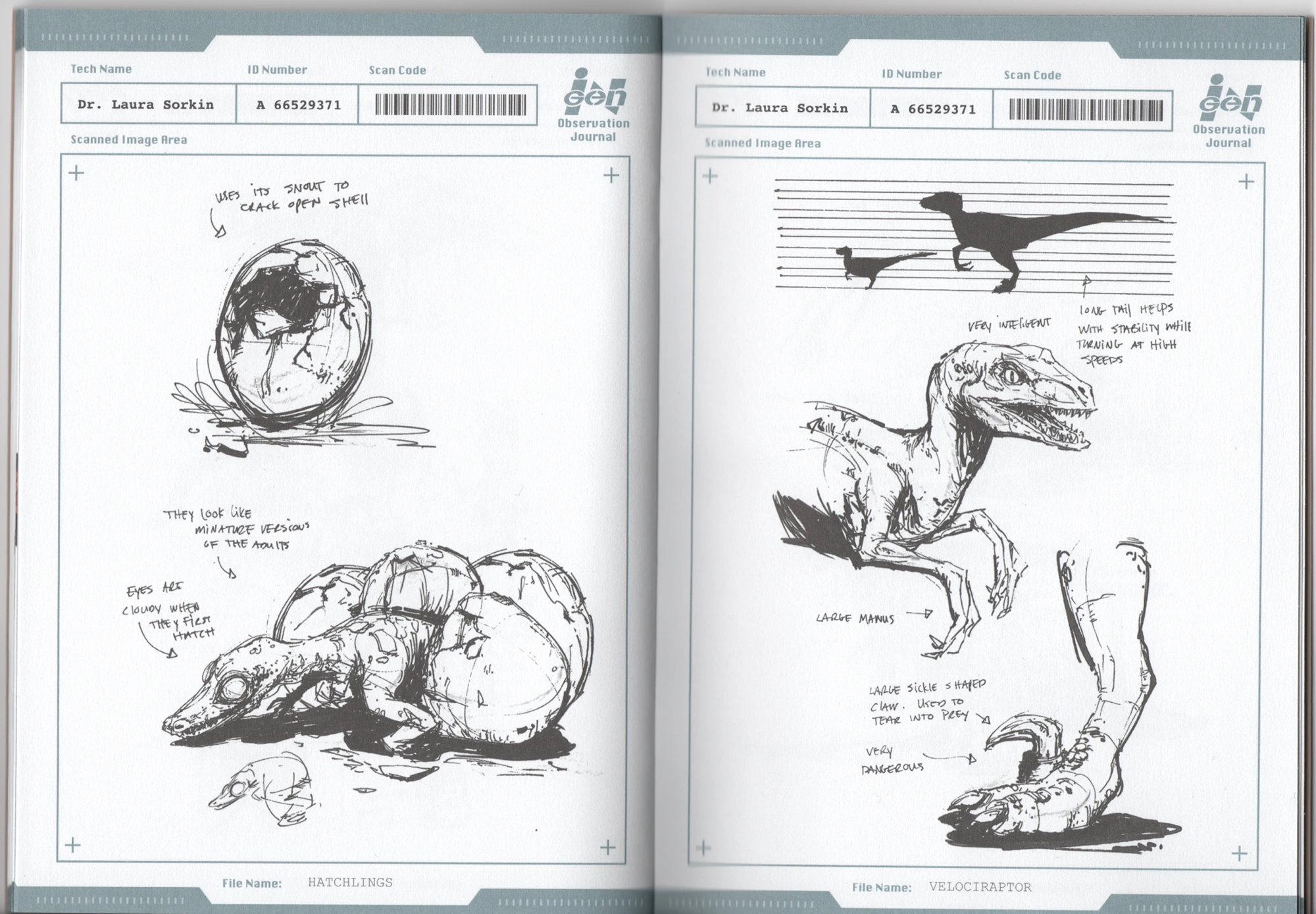 Image - InGen Field Guide 28.png | Jurassic Park wiki | FANDOM powered ...