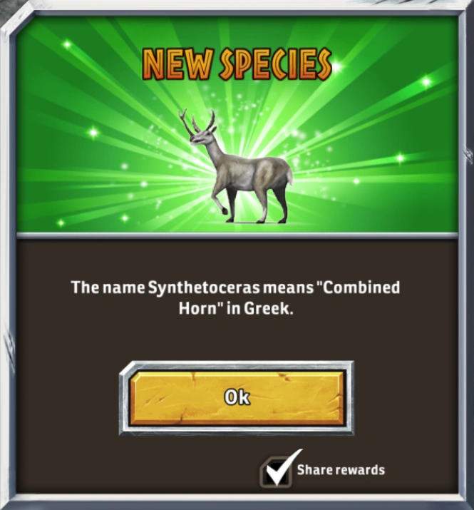 Synthetoceras | Jurassic Park Builder Wiki | Fandom
