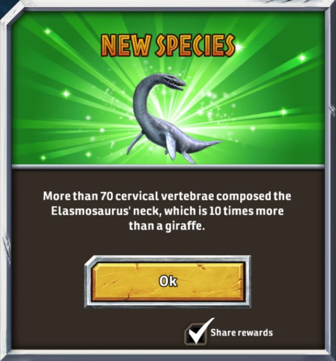 Elasmosaurus | Jurassic Park Builder Wiki | Fandom