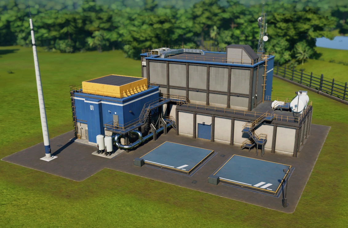 Small Power Station | Jurassic World Evolution Wiki | Fandom