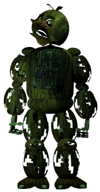 Image The Return To Freddy S 3 Chica Png By Thesitcixd D8sstd3png