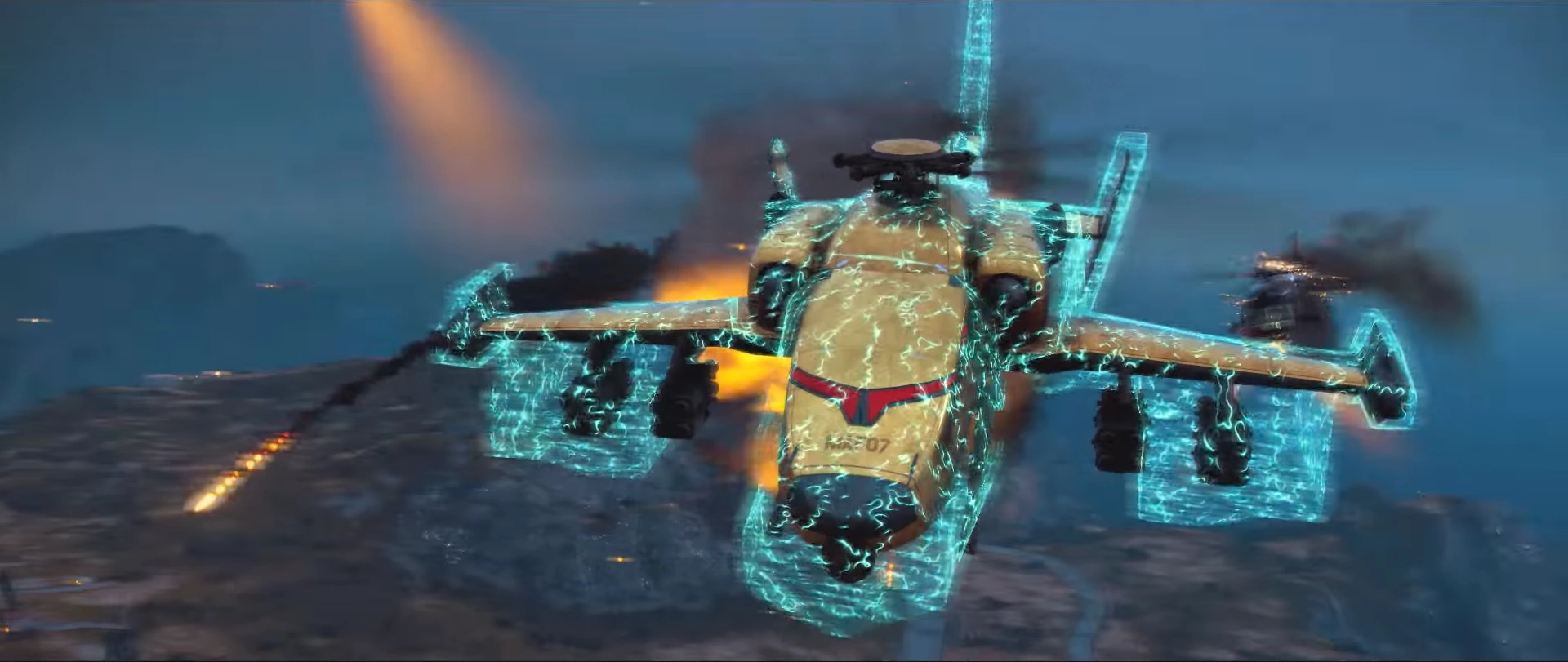 Image - JC3 helicopter with shield (front).png | Just Cause Wiki ...