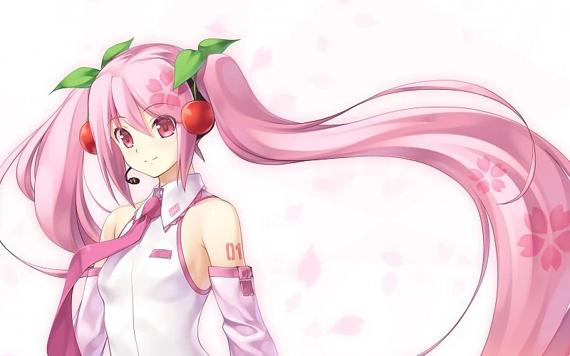 Image - Vocaloid-hatsune-miku-pink-hair-twintails-pink-eyes-sakura-miku ...
