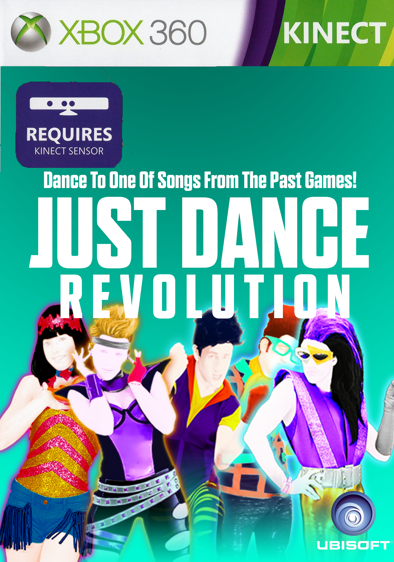 Image - Just dance revolution xbox 360 cover.png | Just Dance Wiki ...