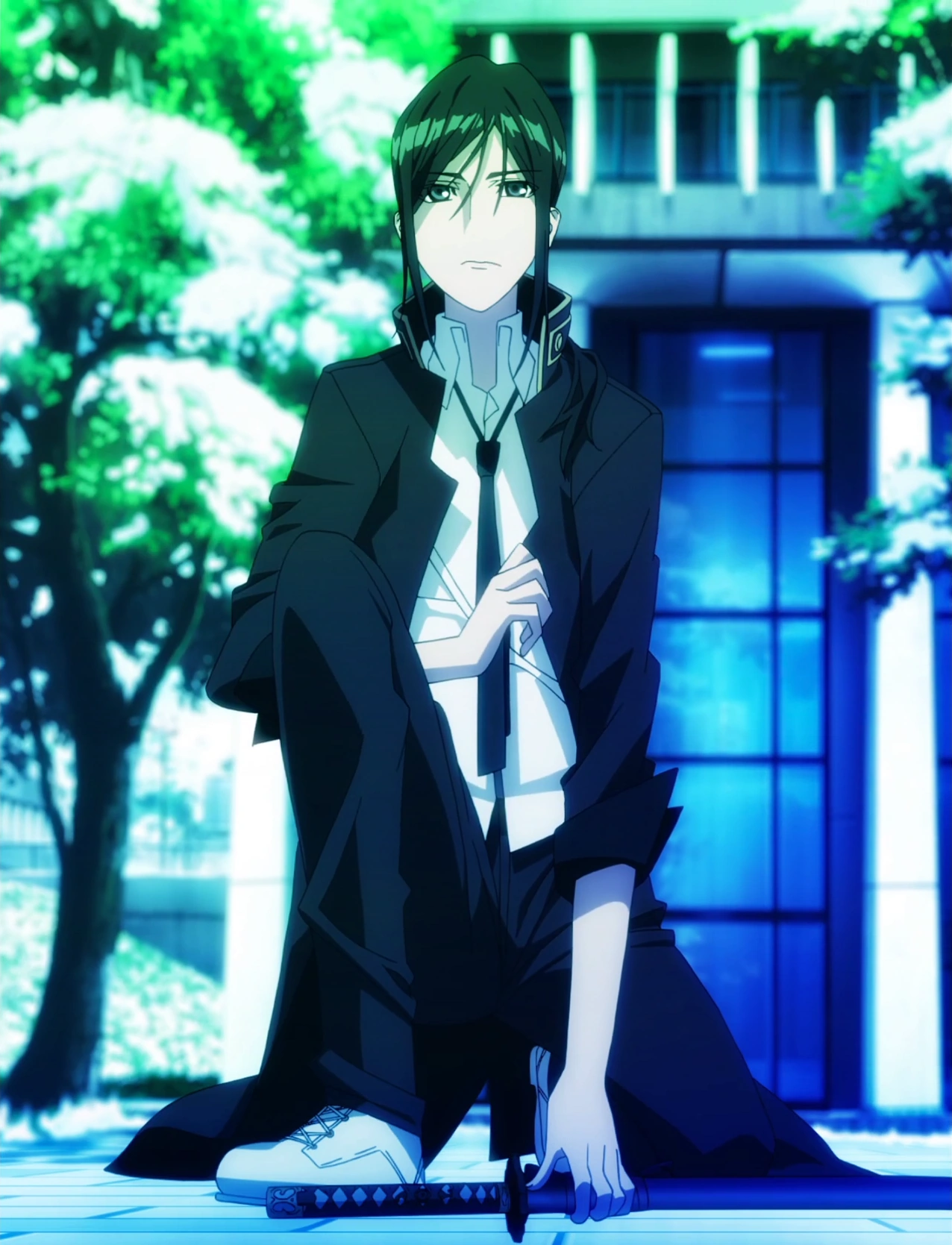 Image - Kuroh vows loyalty to Shiro.png | K Project Wiki | FANDOM ...