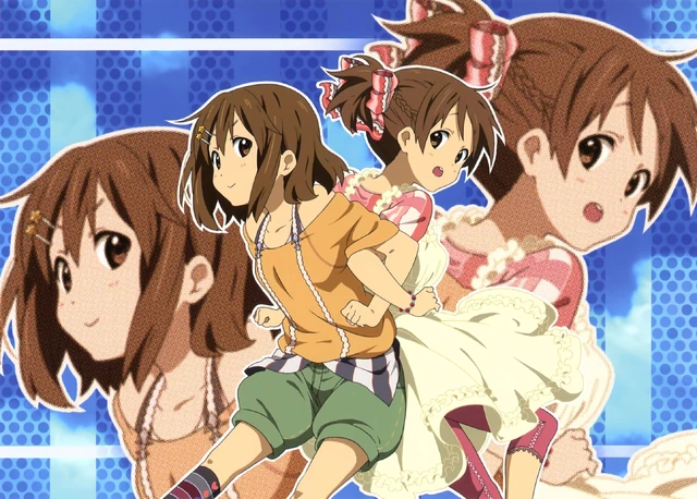 Image - Yui and Ui.png | K-ON! Wiki | FANDOM powered by Wikia