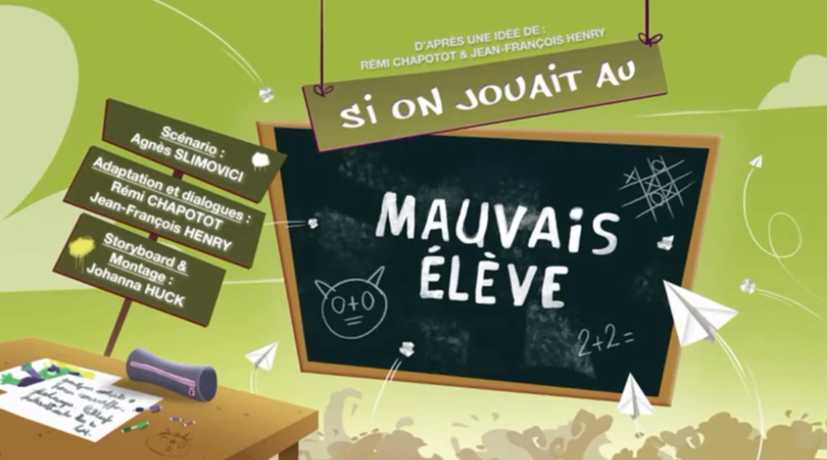 Si on jouait au mauvais élève | Wiki Kaeloo | Fandom