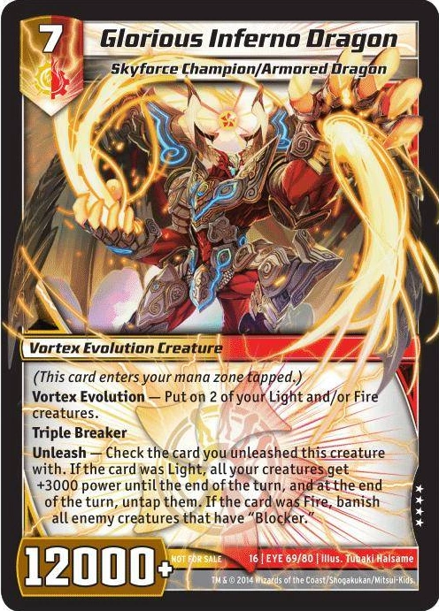 Glorious Inferno Dragon | Kaijudo Wiki | Fandom