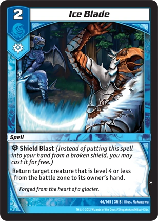 Ice Blade | Kaijudo Wiki | FANDOM powered by Wikia