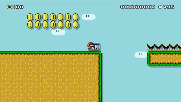Controlled POW Explosion | Kaizo Mario Maker Wikia | Fandom