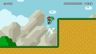 Yoshi Shell Jump/Tutorial | Kaizo Mario Maker Wikia | Fandom