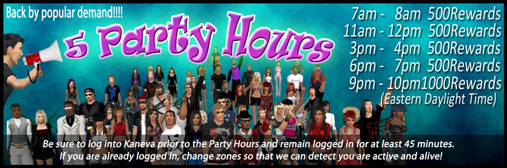 Party Hour | Kaneva | Fandom