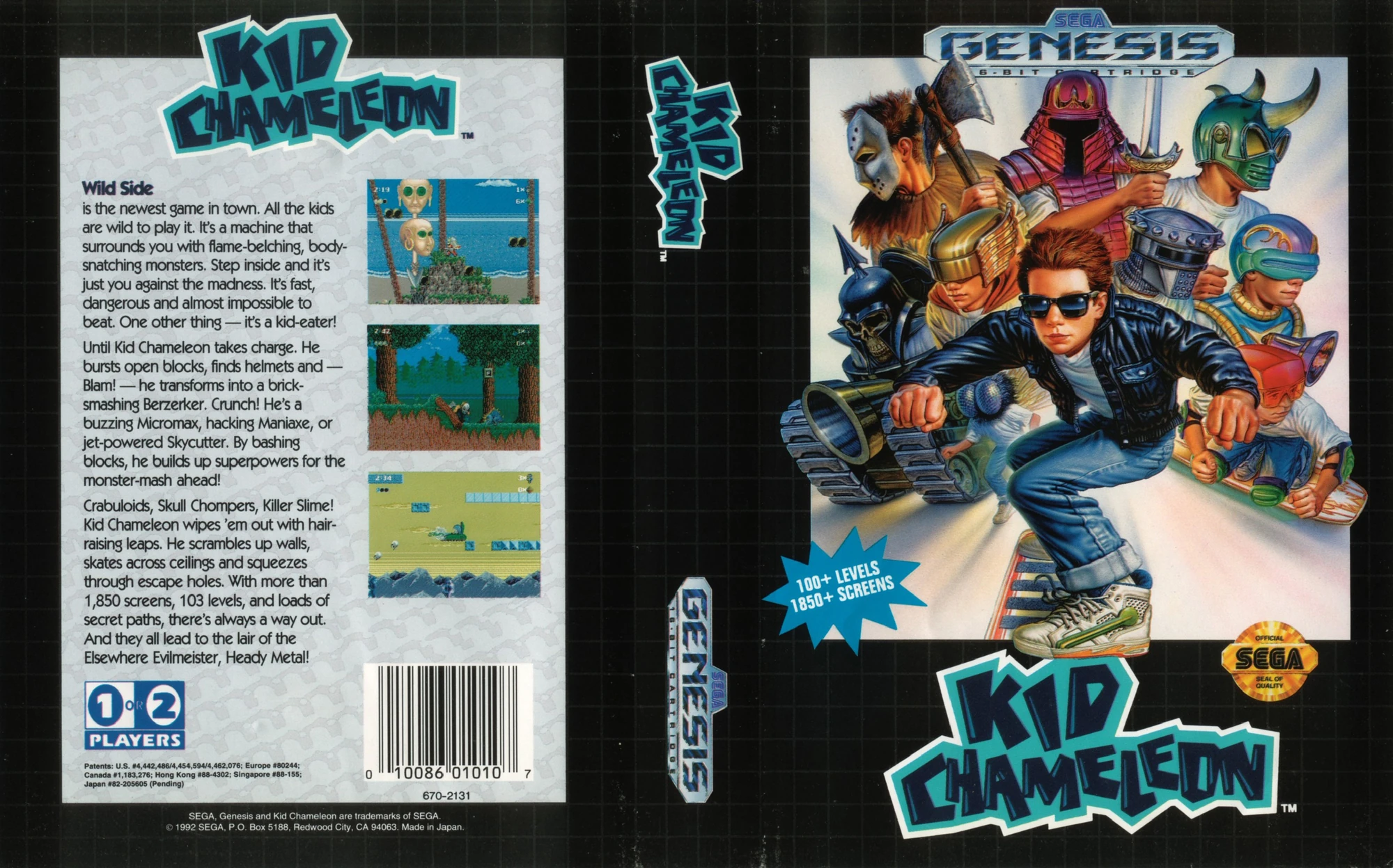 Game Box | Kid Chameleon Wiki | Fandom