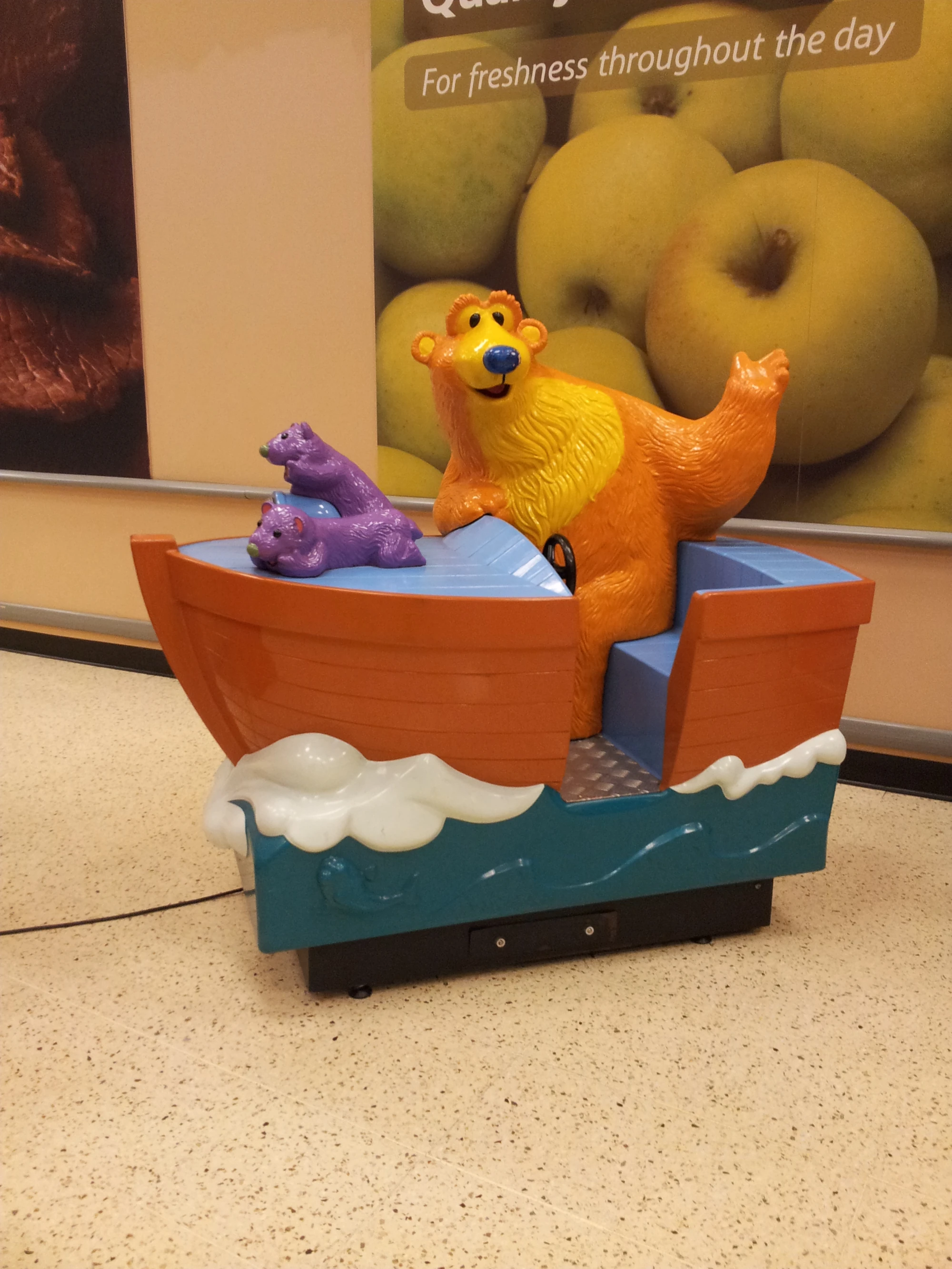 Bear in the Big Blue House Kiddie Ride | Kiddie Rides Wiki | Fandom