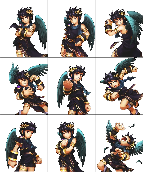 Image - Dark Pit's Portraits.png | Divinipedia | FANDOM powered by Wikia